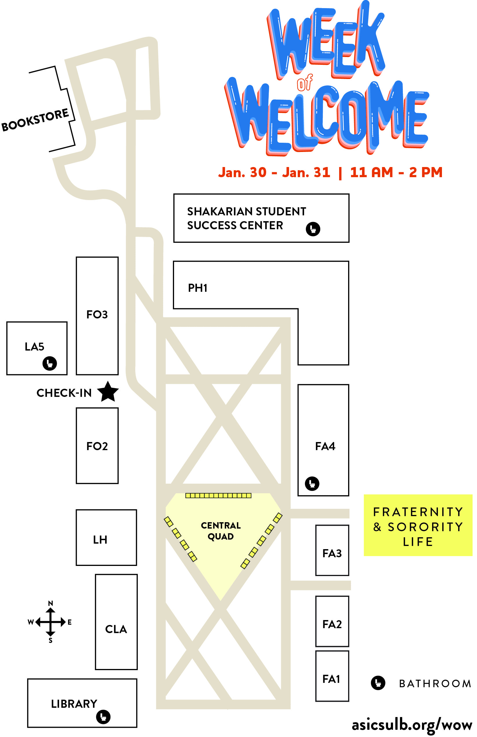 Week of Welcome - Fraternity and Sorority Life
